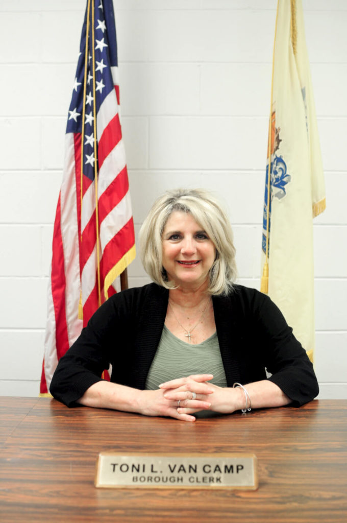 toni l. van camp - Borough of Newfield
